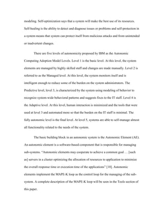Autonomic Computing and Self Healing Systems | PDF