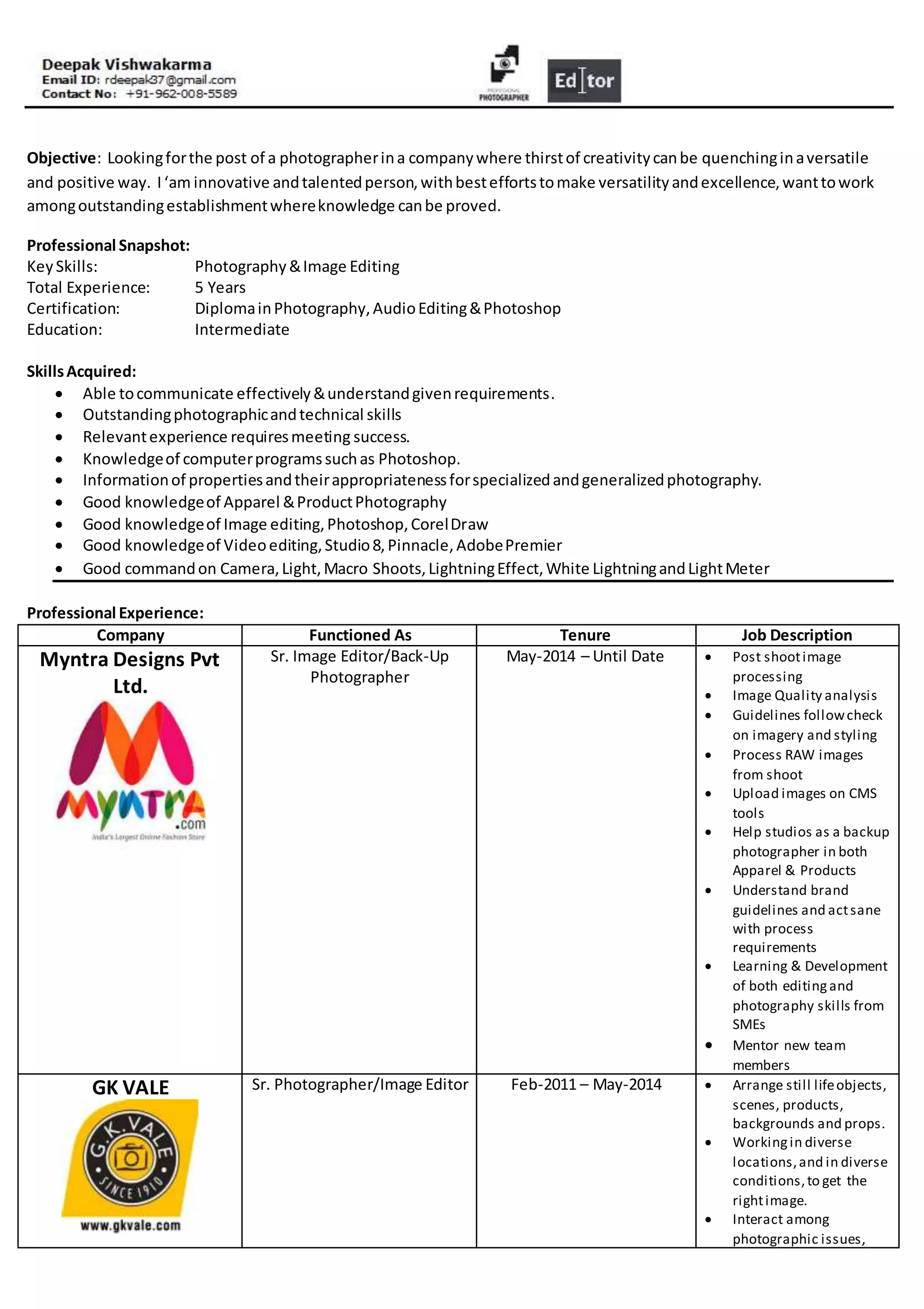 Deepak Vishwakarma | PDF