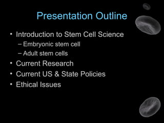 Stem Cell Presentation | PPT | Infertility | Reproductive Health