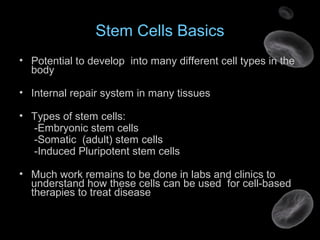 Stem Cell Presentation | PPT | Infertility | Reproductive Health