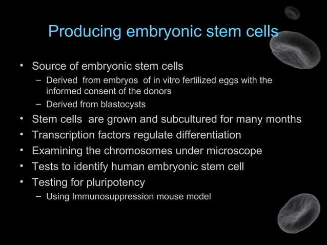 Stem Cell Presentation | PPT | Infertility | Reproductive Health