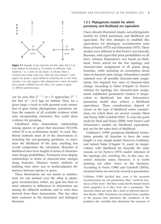 Parsimony Phylogeny And Genomics Victor Albert | PDF