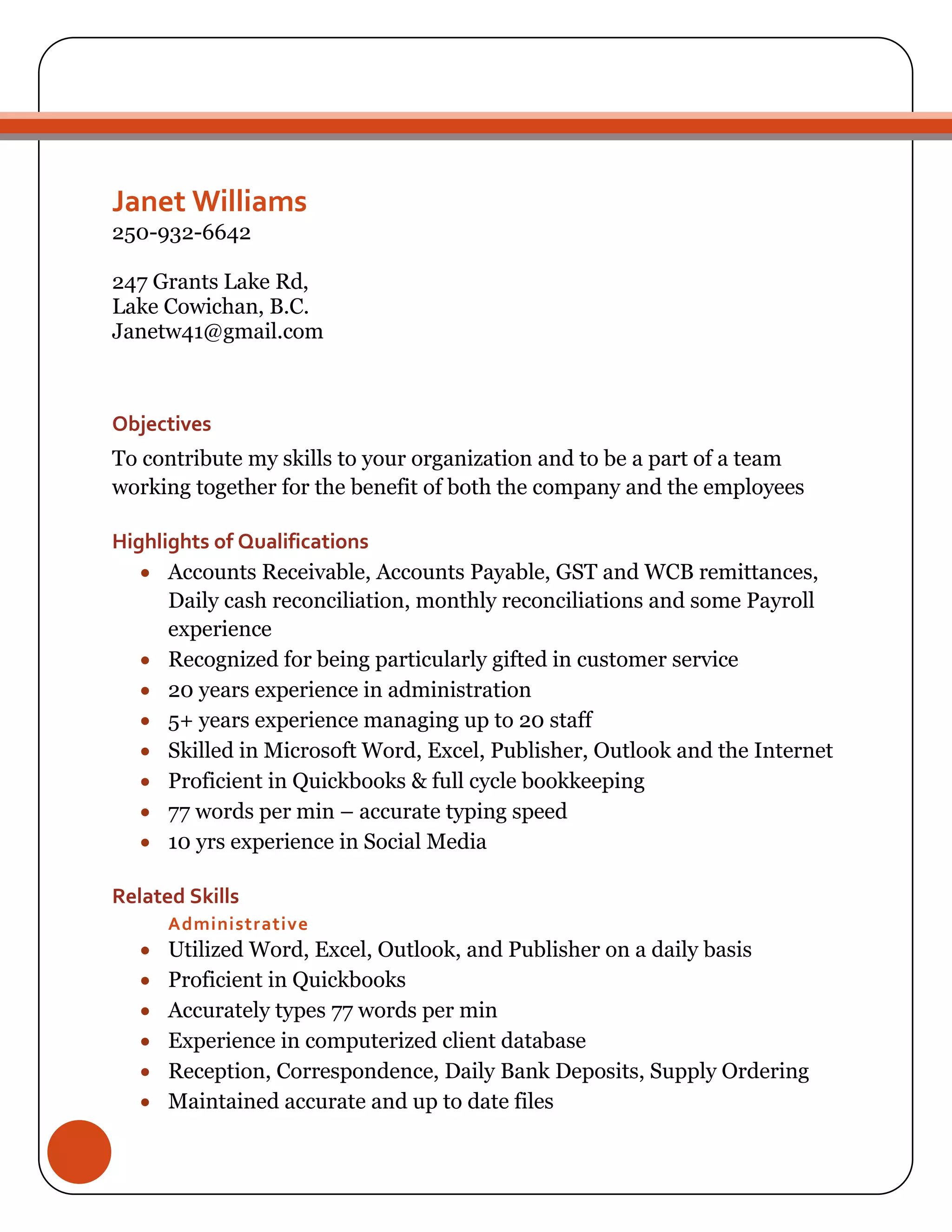 Resume.Janet.Williams.2016