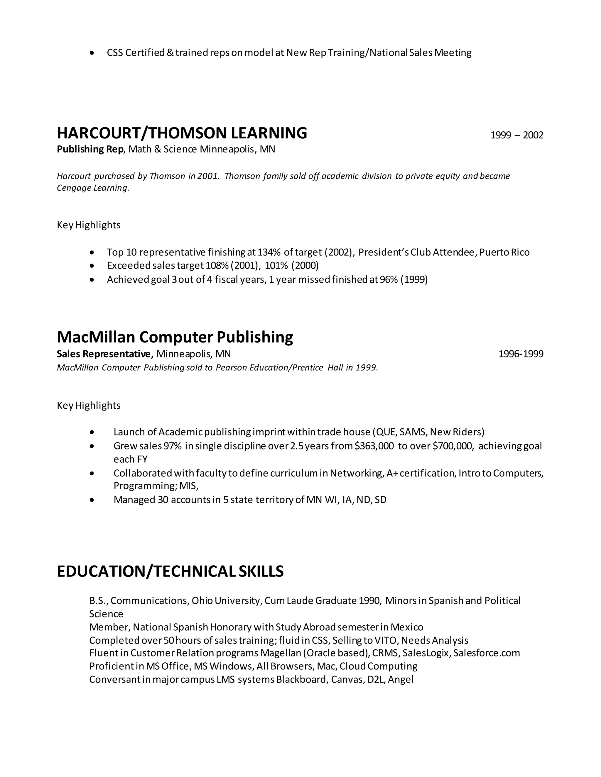 Michelle Clayton Resume | DOCX | Sales | Business