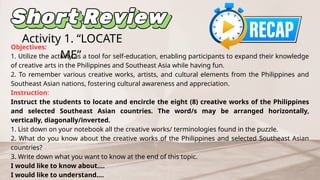 Exploring Contemporary and Emerging Arts of the Philippines and ...