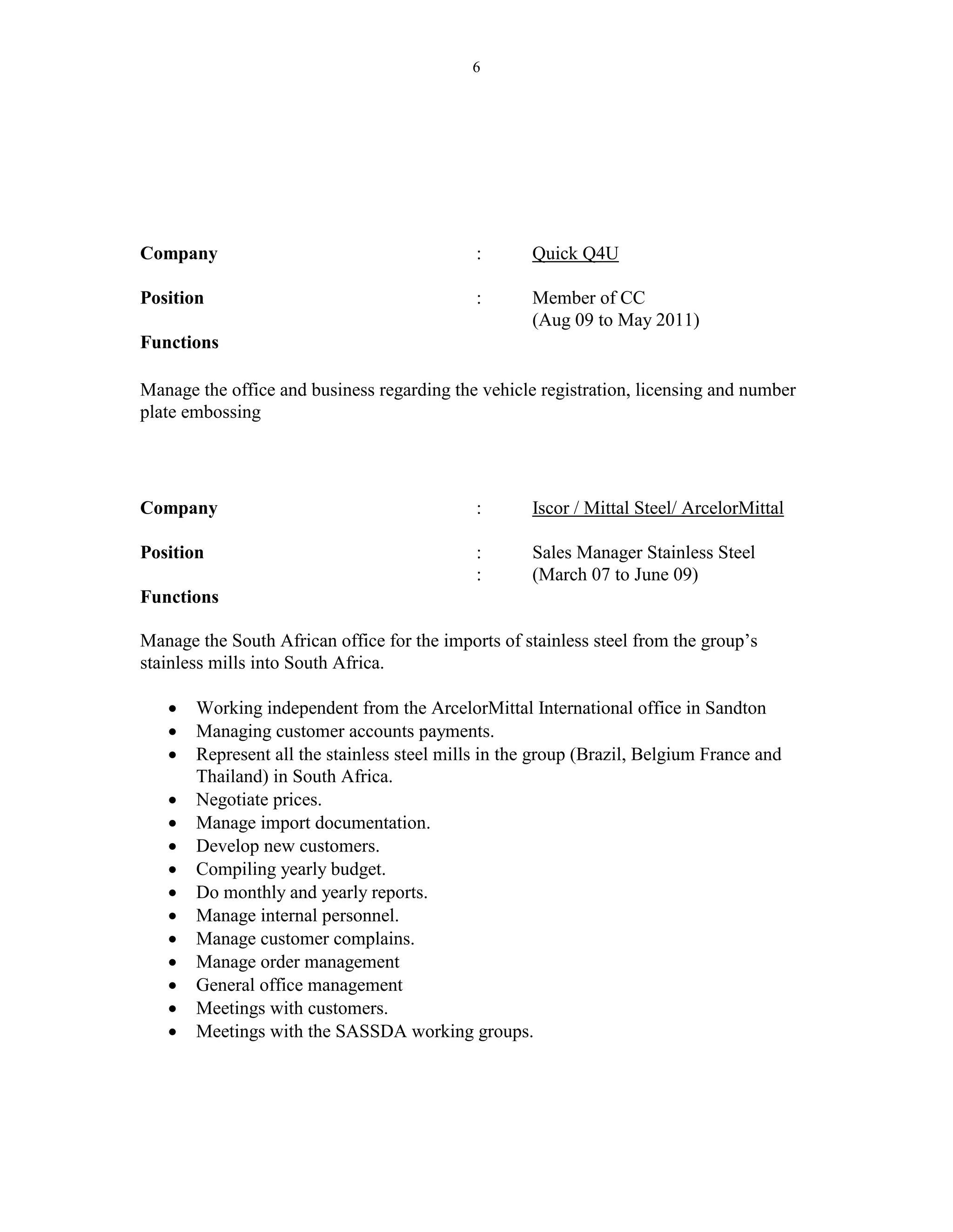 Flip Jacobs CV | PDF