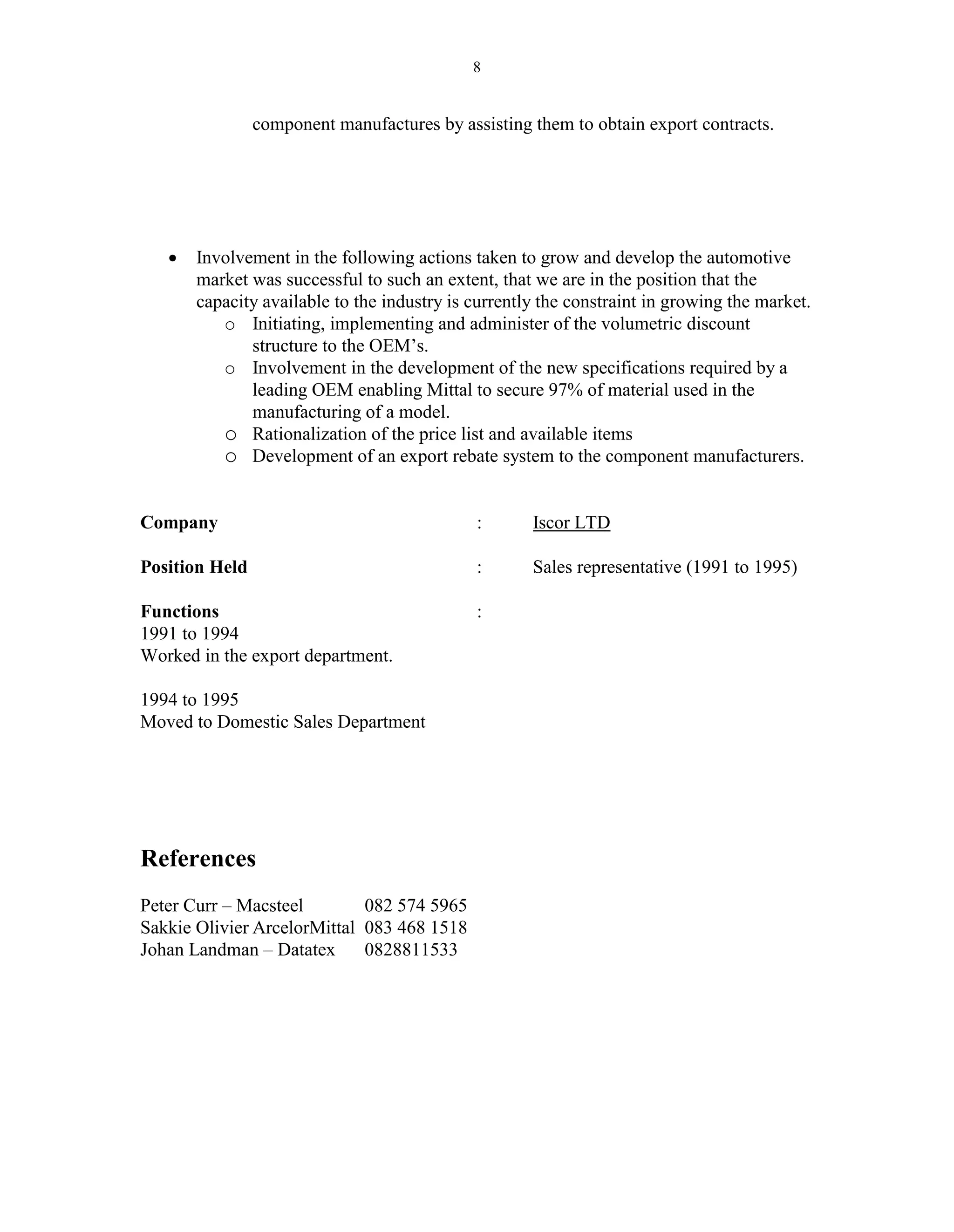 Flip Jacobs CV | PDF