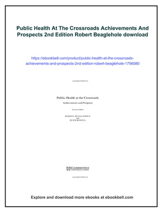 Public Health At The Crossroads Achievements And Prospects 2nd Edition ...