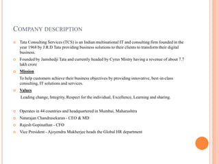 TCS_CompanyAnalysis | PPT