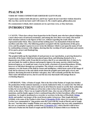 87857414 psalm-50 | PDF