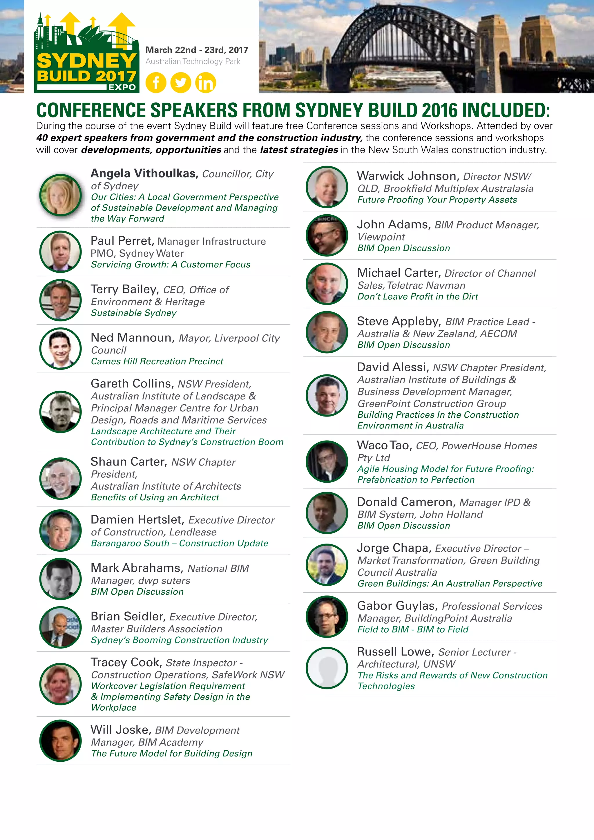 Sydney Build Agenda | PDF