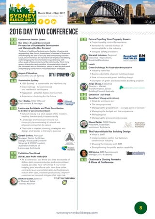 Sydney Build Agenda | PDF