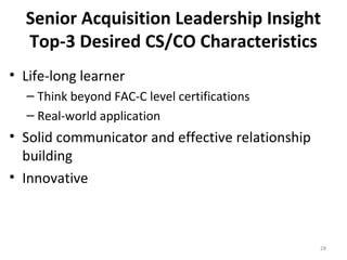 CS & CO Roles & Responsibilities US FDA Presentatioin - Scott Rawls | PPT