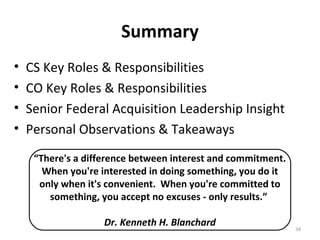 CS & CO Roles & Responsibilities US FDA Presentatioin - Scott Rawls | PPT