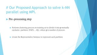Dynamically updated parallel k-NN | PPT
