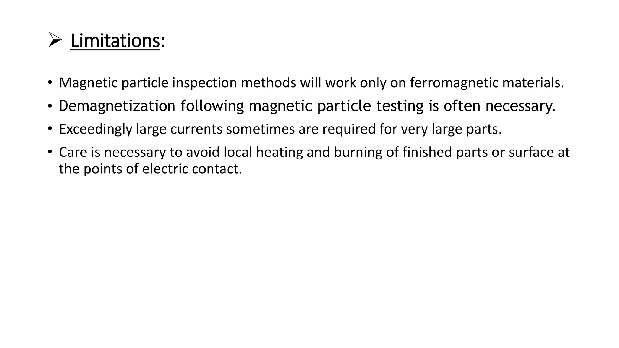 Dye penetrant test and Magnetic particle Inspection | PPTX