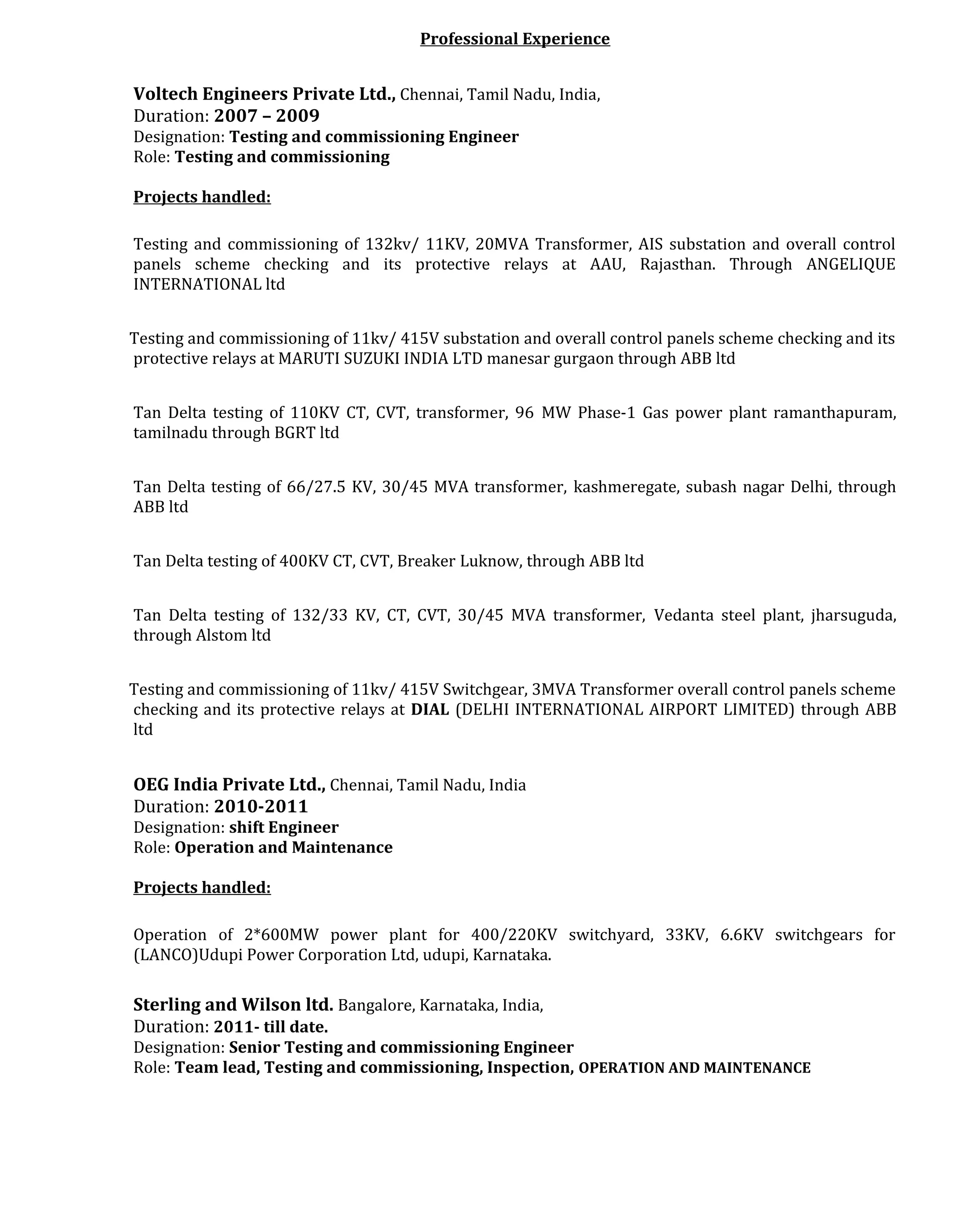 shankar resume | DOC