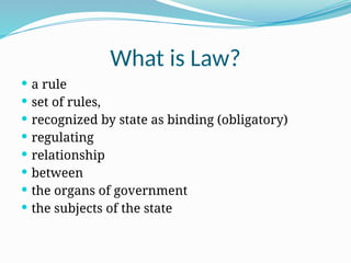 Legal system of the world lectured from uoi | PPT