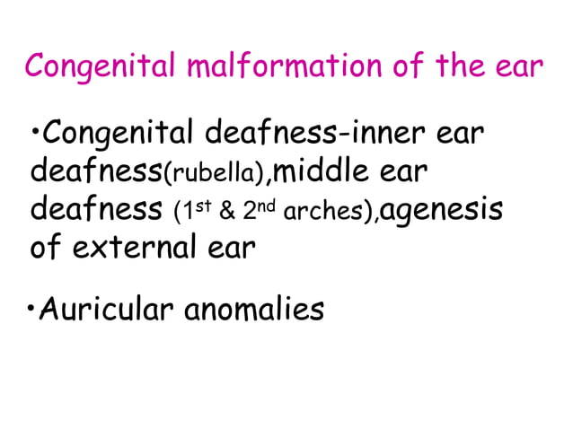 Ear development | PPT