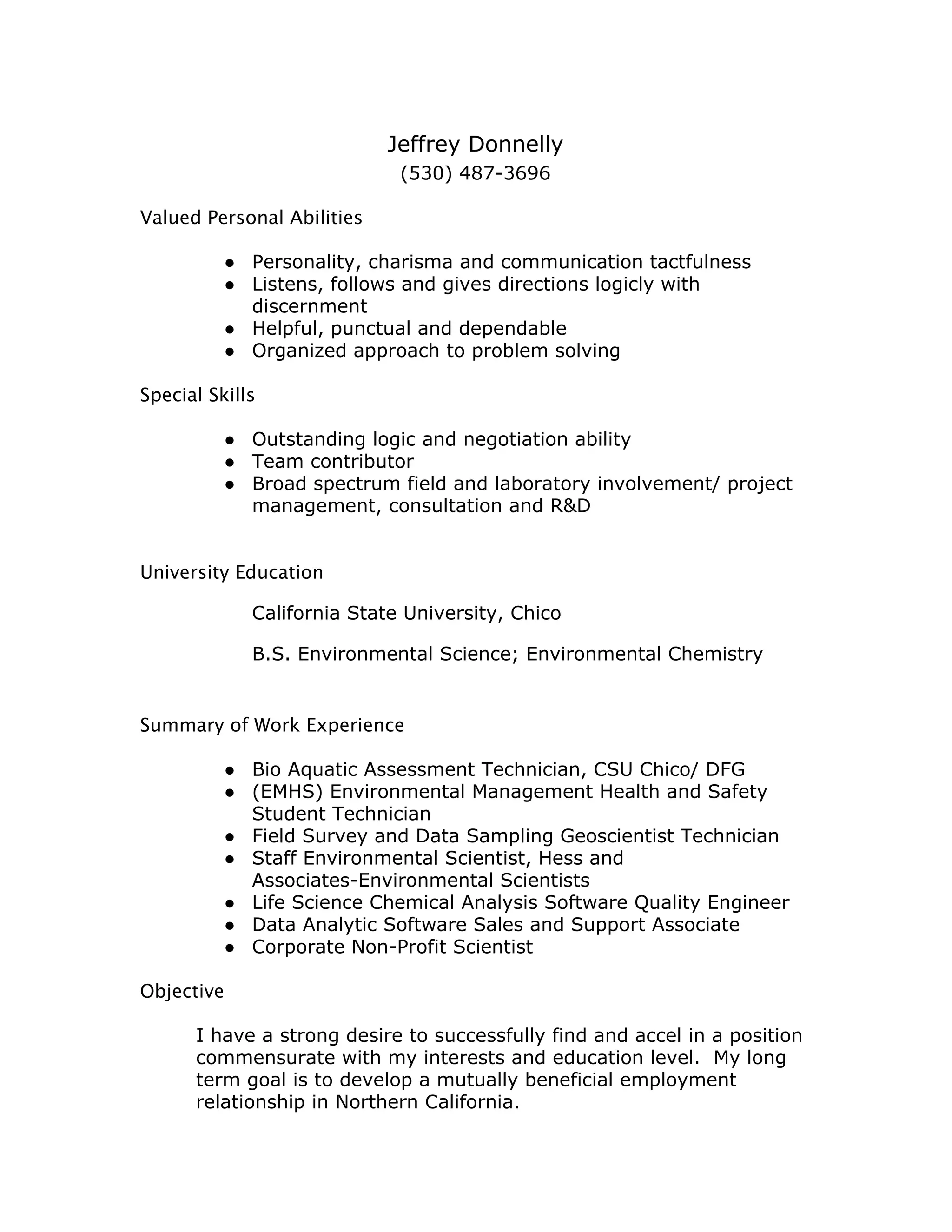 jdResume_vx2017 | PDF