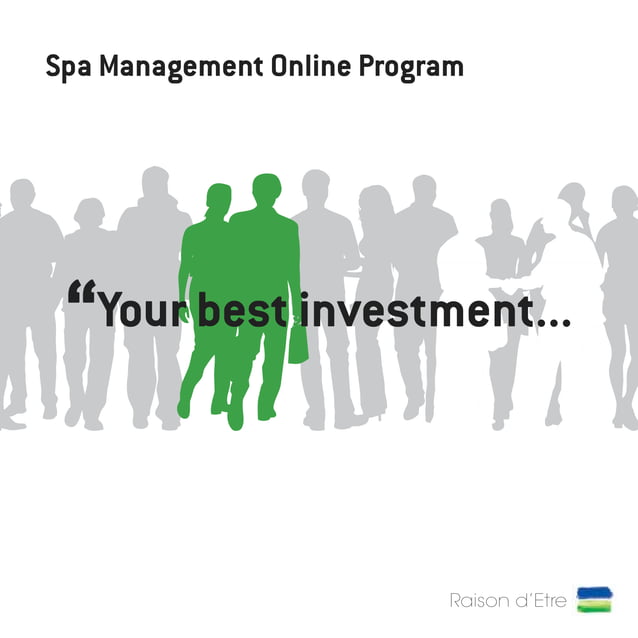 Spa Management Online Program Raison d'Etre 2016 | PDF