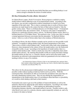 The Problems of Modal Realism | PDF