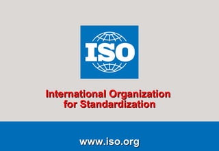 overview of ISO | PPT