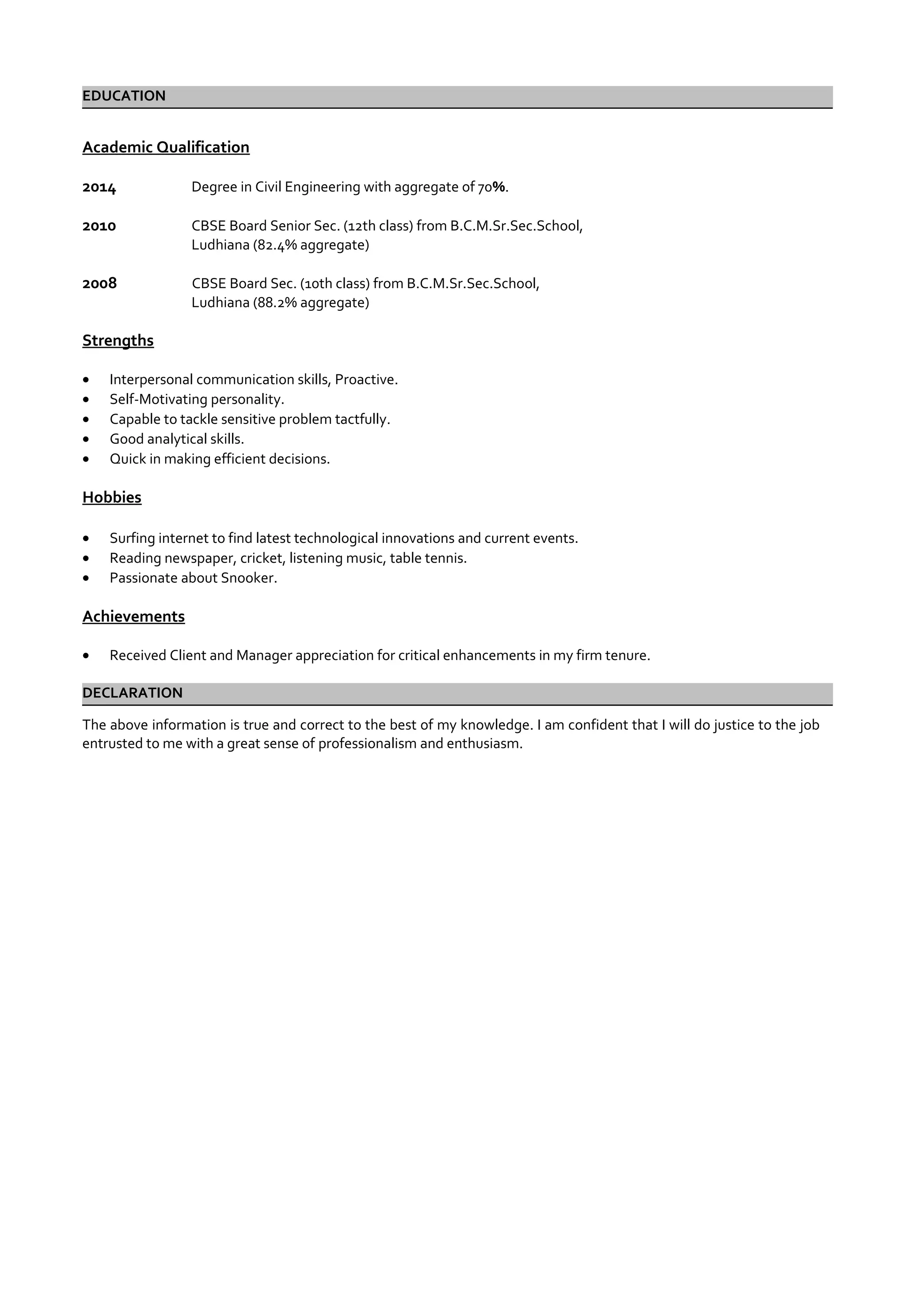 Resume_Piyush Abrol | DOC | Computer Software and Applications | Computing