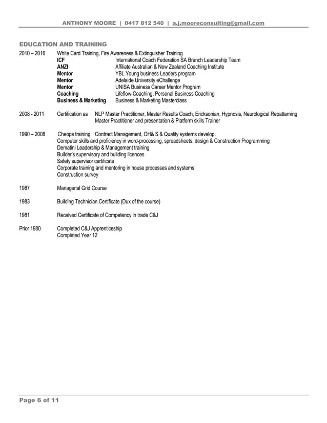 Moore Anthony_matrix resumeV2C | PDF