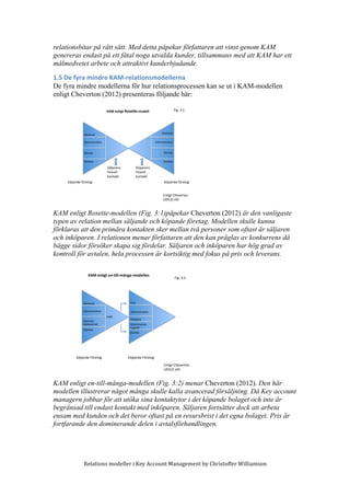 Relationsmodeller i Key Account Management | PDF
