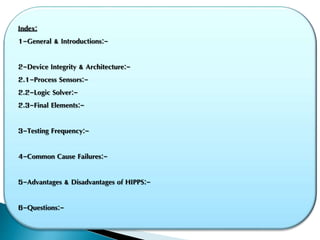 HIPPS | PPTX | Technology & Computing