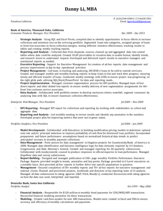 DannyLi_Resume | DOCX | Computer Software and Applications | Computing