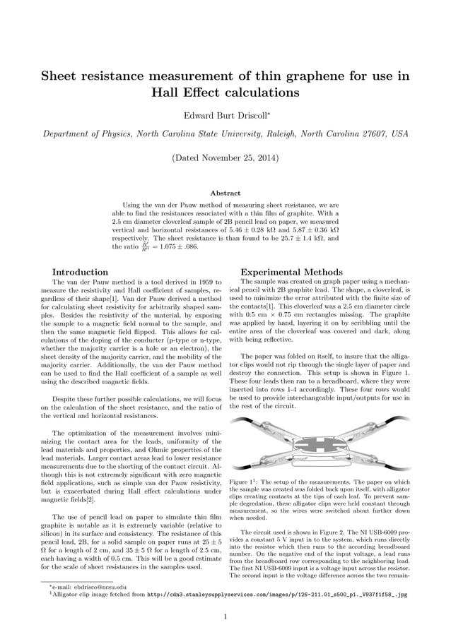 sheet-resistance-measurement | PDF