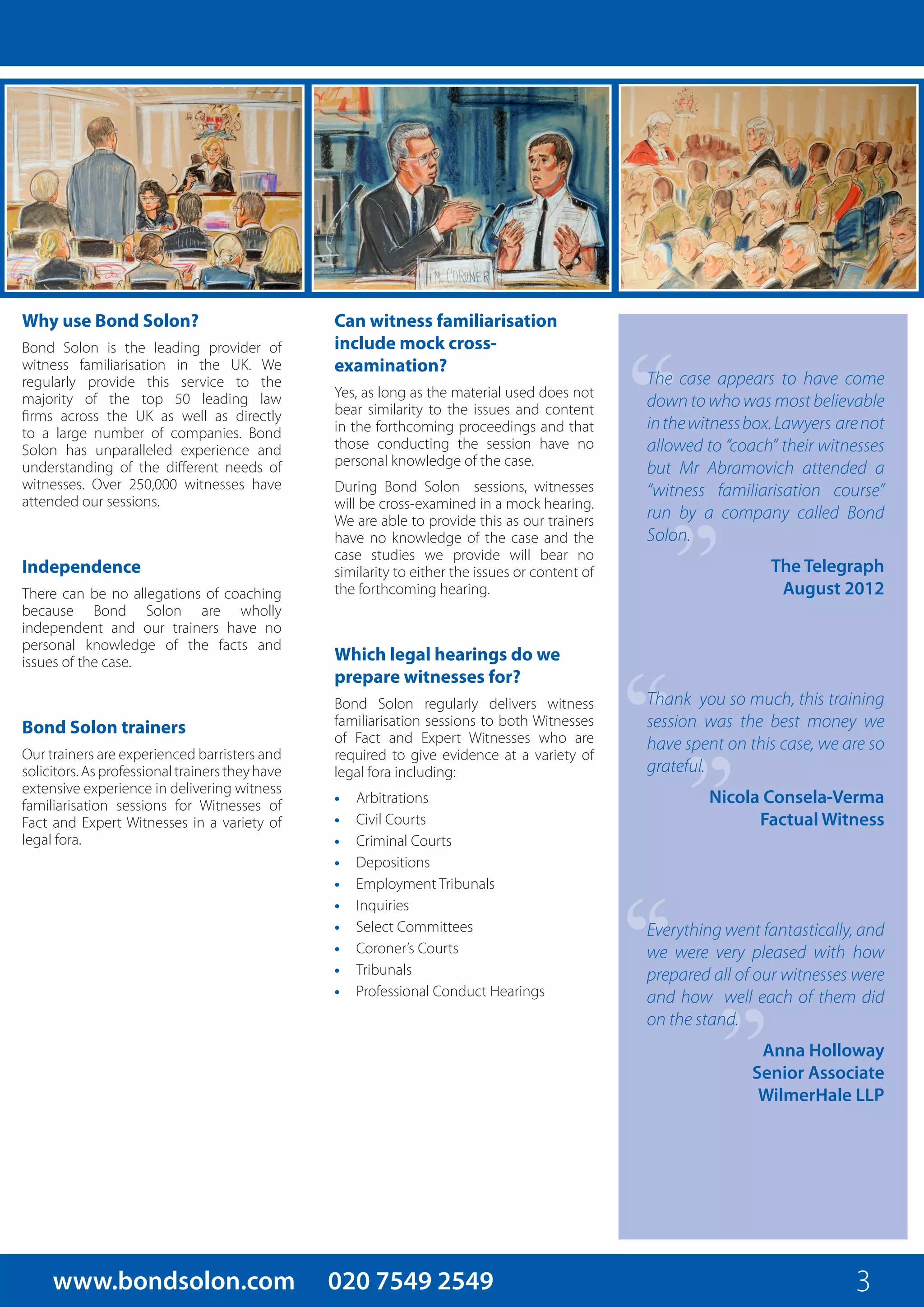 Witness Familiarisation Brochure. 231116 | PDF