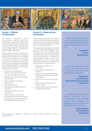 Witness Familiarisation Brochure. 231116 | PDF