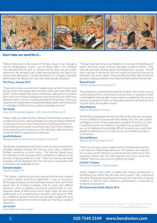 Witness Familiarisation Brochure. 231116 | PDF