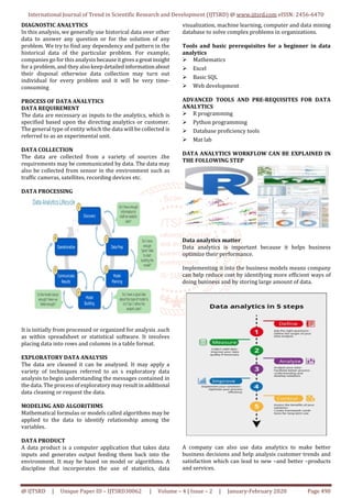 Data Analytics Features and Concepts | PDF | Databases | Computer Software and Applications