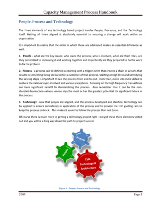 Capacity Management Process Handbook | PDF