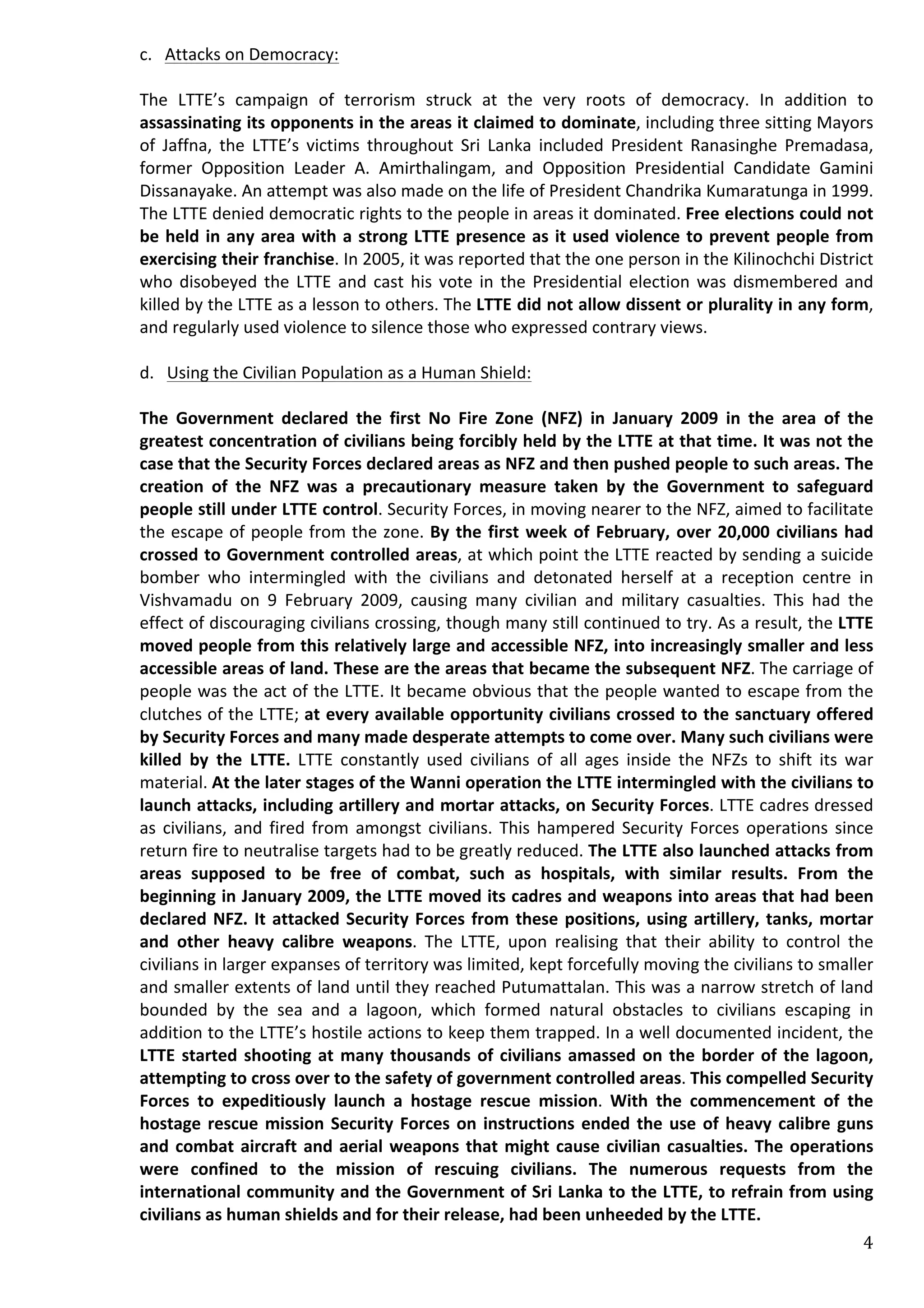 THE LIBERATION TIGERS LTTE AT A GLANCE | PDF