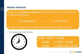 Encryption and Why You Can Buy Things Online FINAL | PPT
