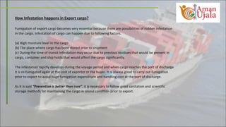 Fumigation Presentation | PPS