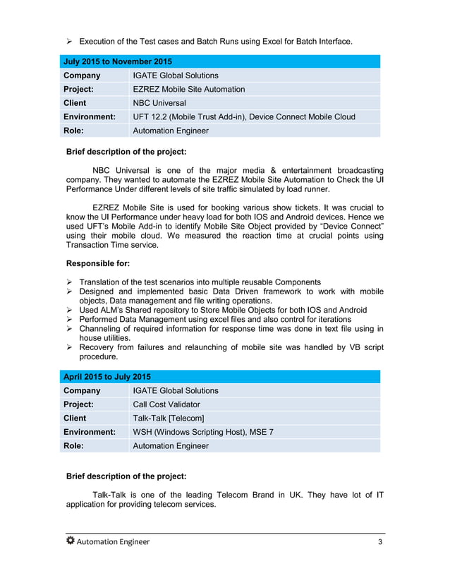 Tahir_Resume_Selenium | PDF