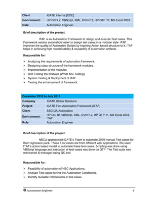 Tahir_Resume_Selenium | PDF