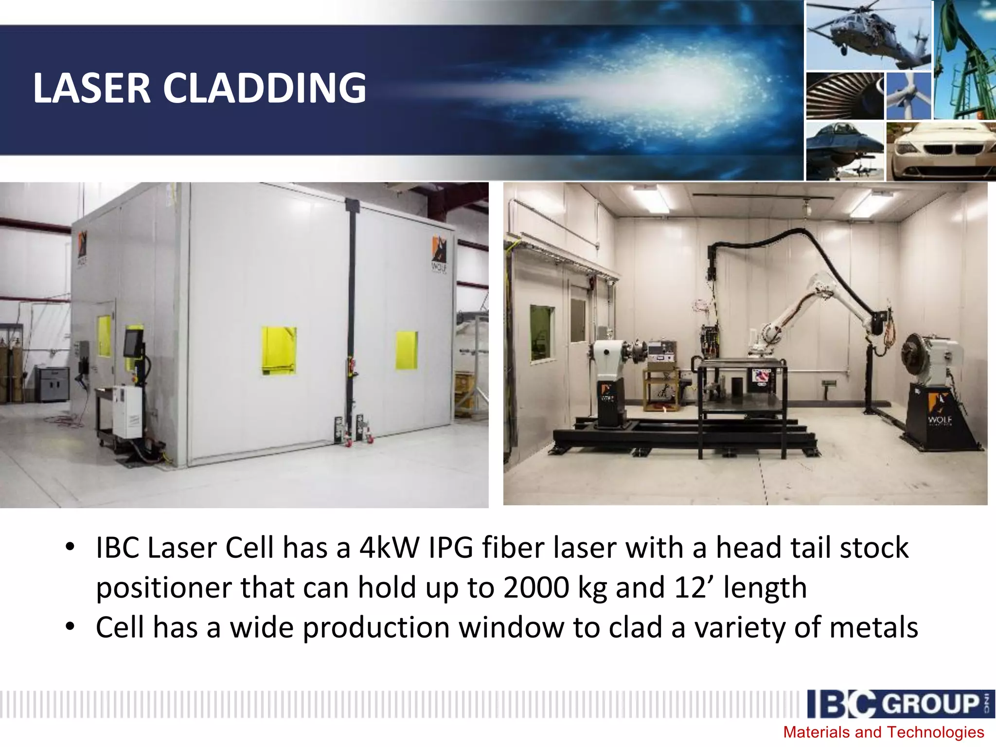 2016.03 - IBC Laser Cladding Capabilities Overview | PPT