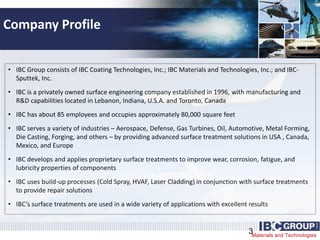 2016.03 - IBC Laser Cladding Capabilities Overview | PDF