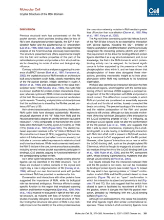 Crystal Structure of the Retinoblastoma Protein | PDF
