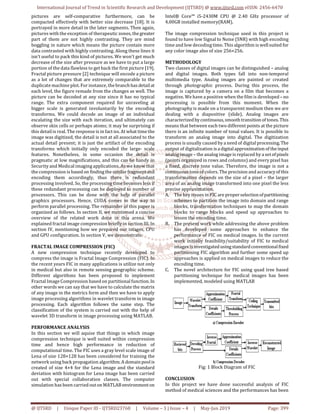 Implementation of Fractal Image Compression on Medical Images by Different Approach | PDF