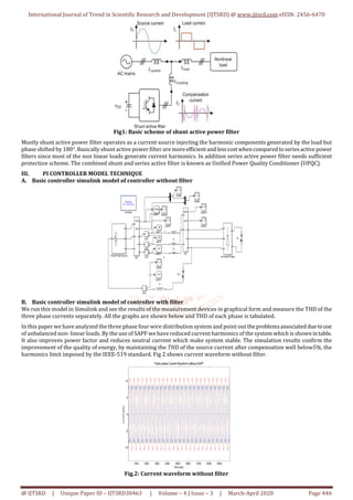 Power Quality Improvement using Shunt Active Power Filter | PDF