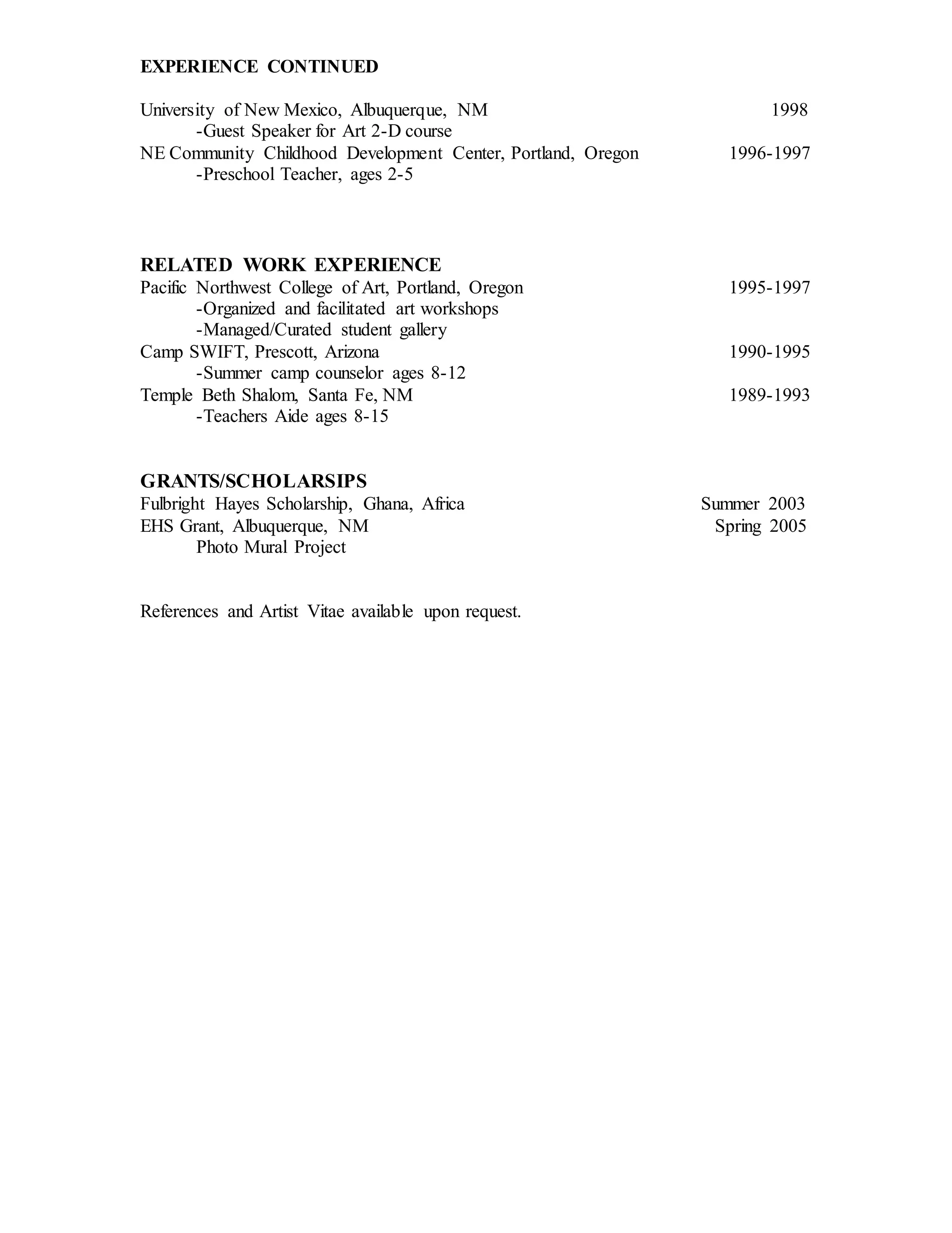 Resume 2015 | DOCX | Education