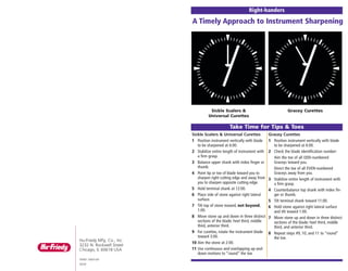 8805 shm sharpening_manual_update | PDF | Oral care | Personal Care